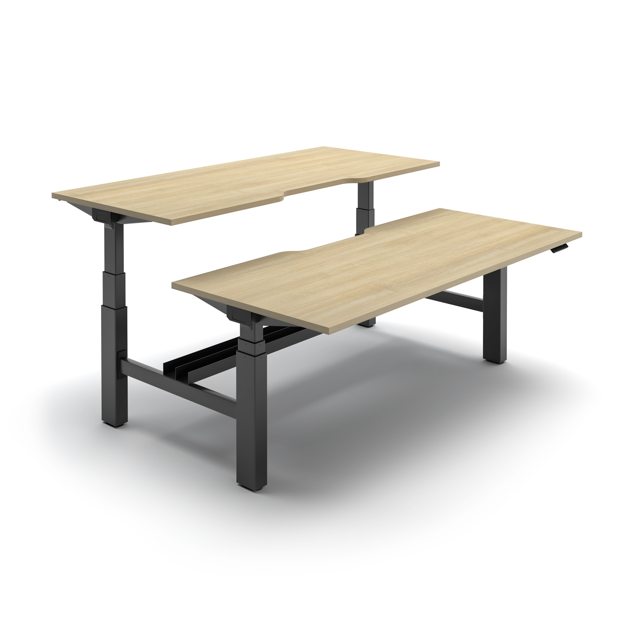 RISE back to back workstation – Officeinaboxonline
