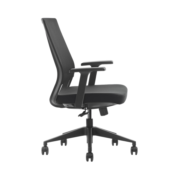 ZEAL black ergonomic task chair – Officeinaboxonline