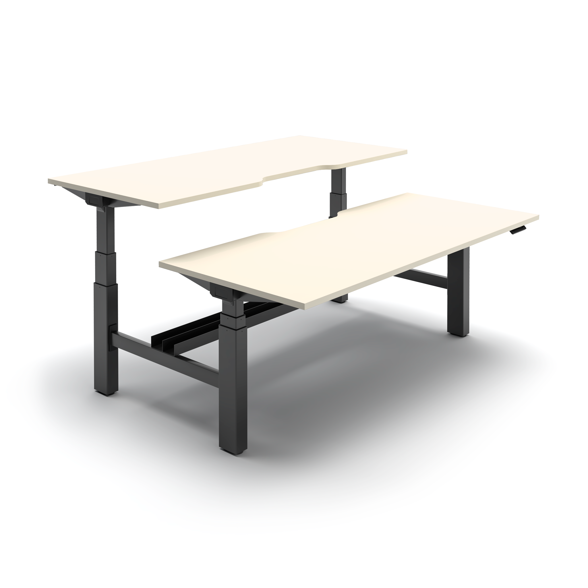 RISE back to back workstation – Officeinaboxonline